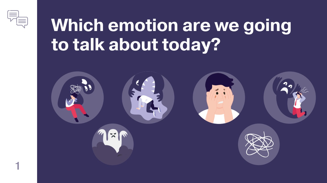A slide from the SEL Teaching Course: Emotions for Teens and Tweens.